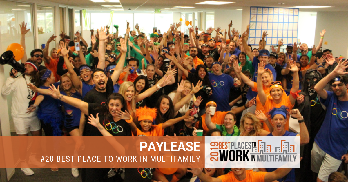 PayLease Recognized As a Top Workplace in the Multifamily Industry | Zego